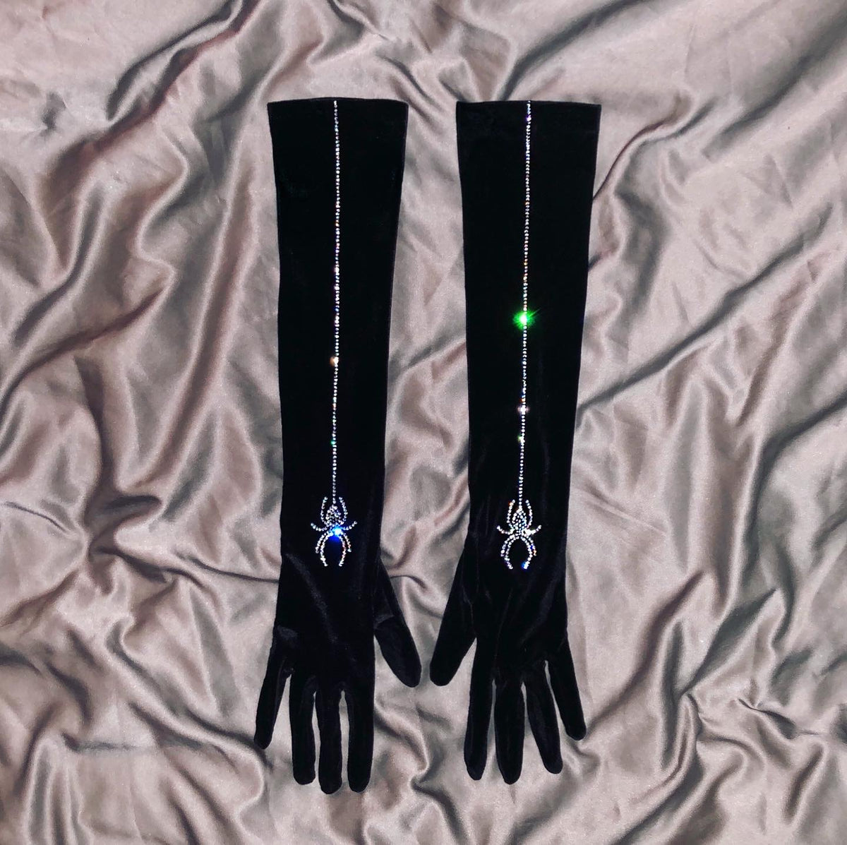Celestial | Opera Gloves | Jeweled Upper Cuff – d.bleu.dazzled